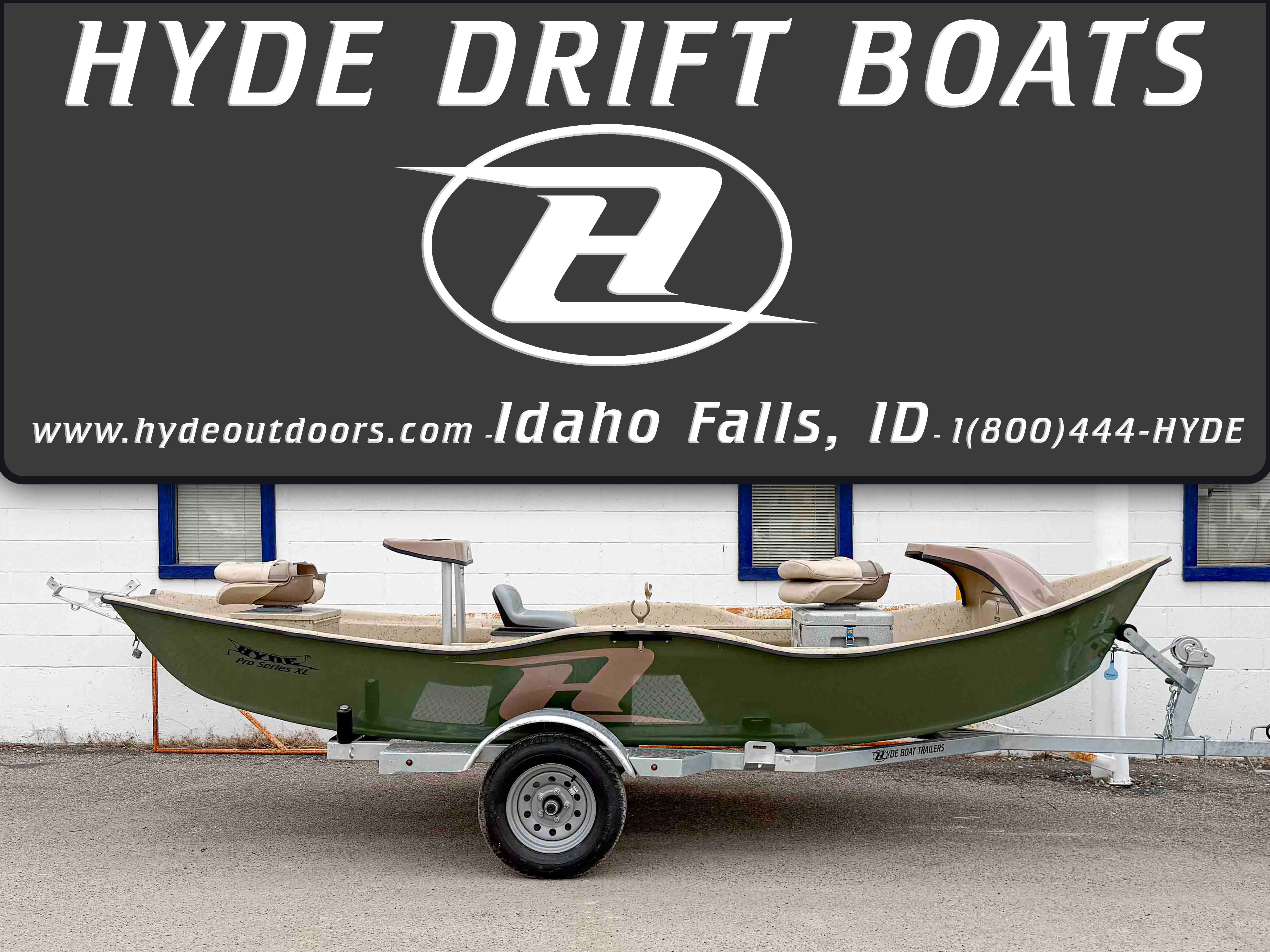 2026 XL Low Profile - Hyde Drift Boats
